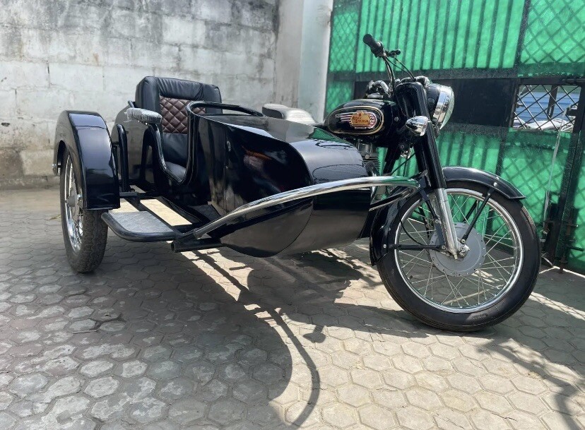 Motorcycle Sidecar + Universal Mounting Kit,fits Harley, Honda,Indian ...