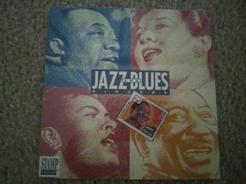 USPS 1994 Jazz & Blues Singers 29c Set Of 8 MNH Stamps with Stamp Folio ...