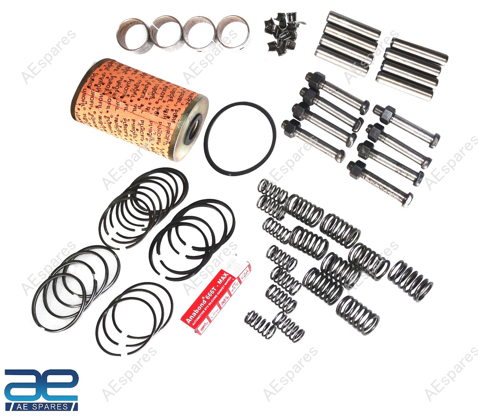 Perkins 4.203 Engine Rebuild Kit For Massey 165 255 302 304 3165 30 302 ...