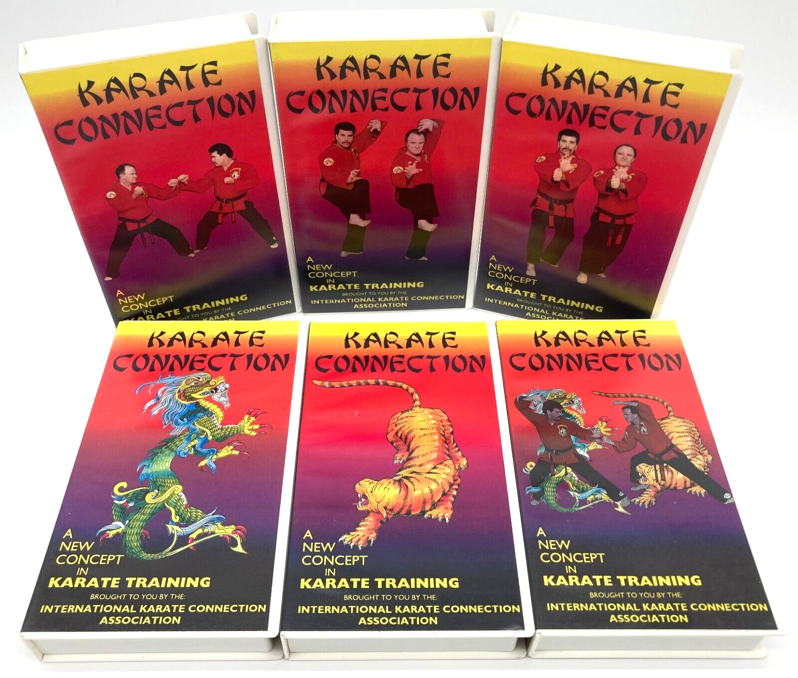 Karate Connection VHS Lot of 6 Training 1992 | Grelly USA