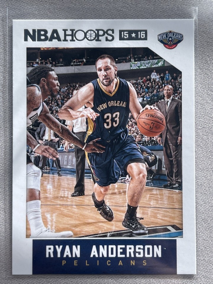 2015-16 Panini NBA Hoops Red Back Ryan Anderson New Orleans Pelicans No ...