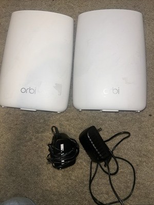 Netgear Orbi RBR50v2 AC3000 Tri-Band Home Mesh Router and RBS50v2 ...
