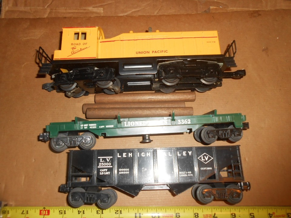 O/O-27 Lionel 19440 set in box. Lionel 635 UP, 6059, 6465, 6473, 3362 ...