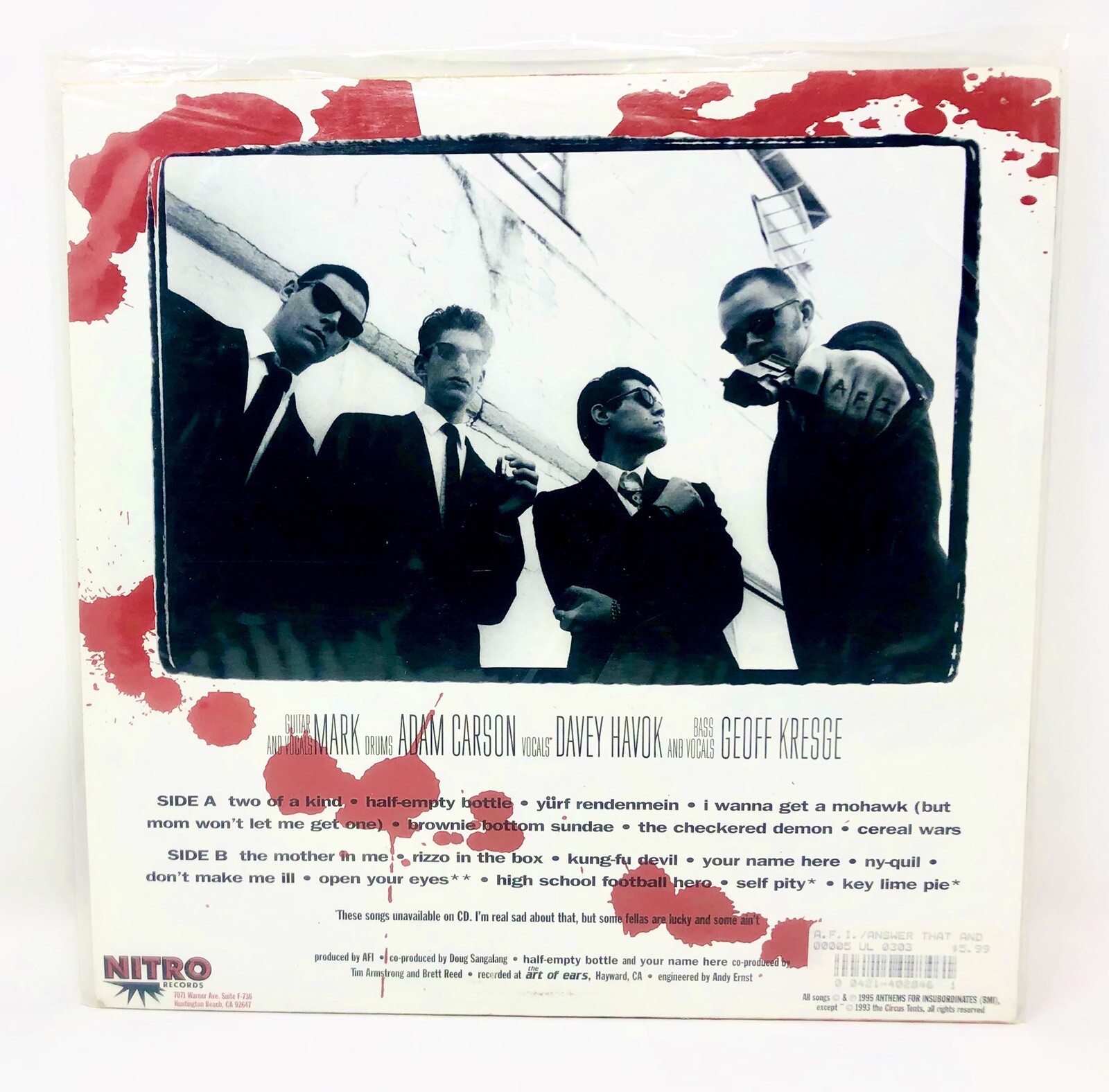 RARE HUGE AFI Vinyl Record Collection! Limited Edition Colored 45s ...