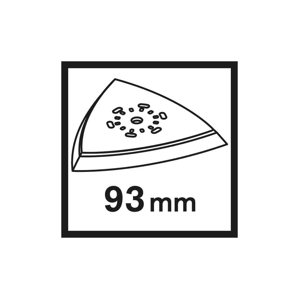 Bosch Multi Tool Sanding Pad Plate AVZ93G GOP PMF 180 190 250 300 ...