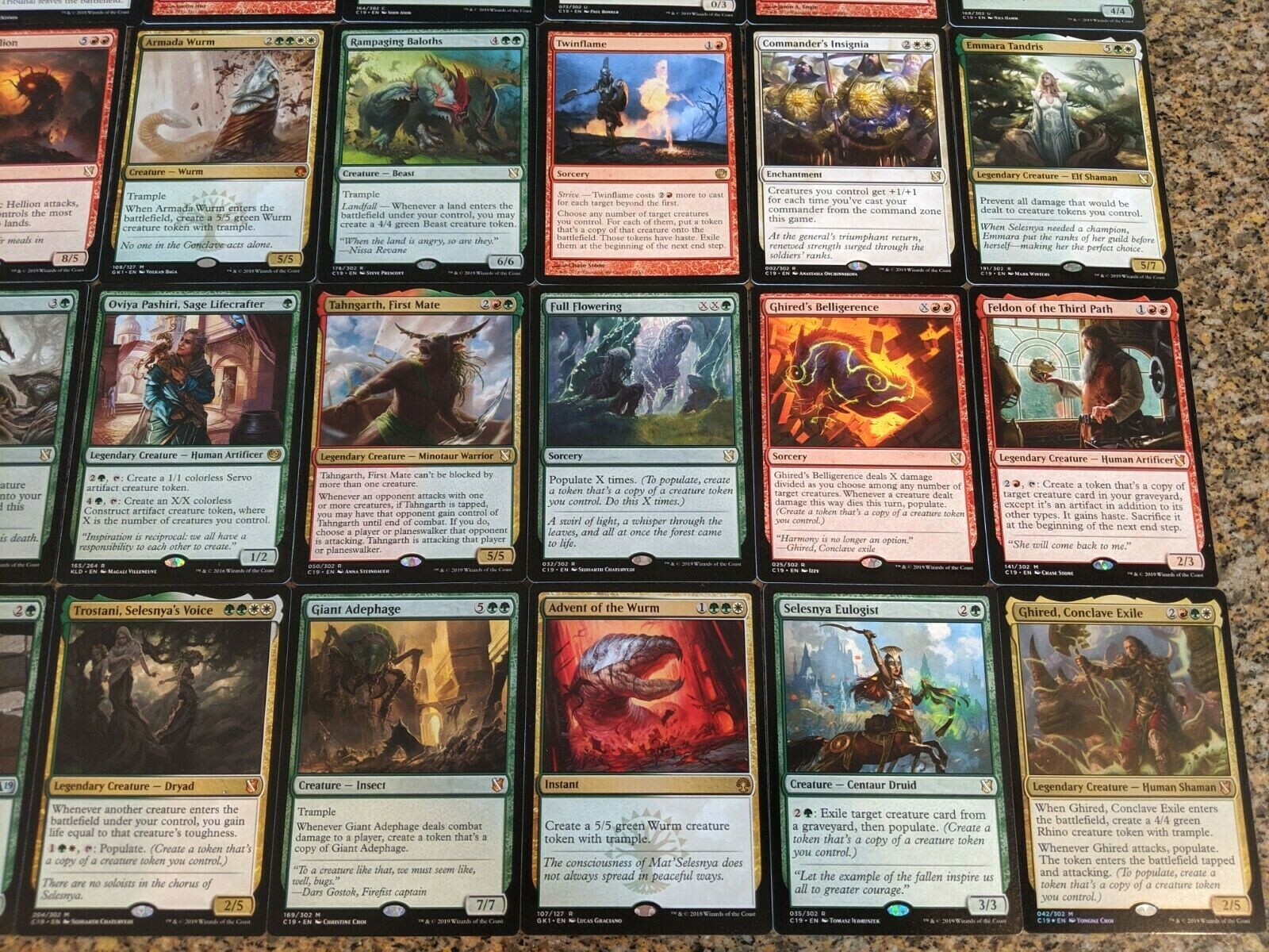 ***Custom Commander Deck*** Ghired Conclave Exile - Tokens - EDH MTG ...