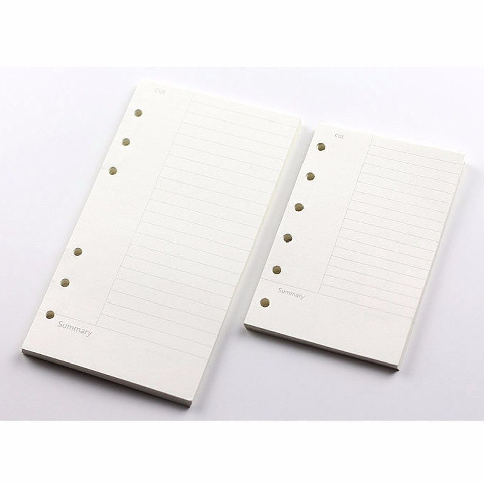 A5/A6/A7 Size Planner Diary Insert Refill NoteBook Schedule Organiser ...