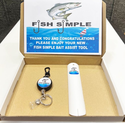 Sea Fishing Hook Bait Making Tool Bass Cod Tope Conger Worm Needle ...