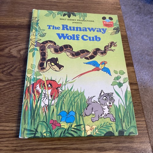 The Runaway Wolf Cub 1980 - Walt Disney Book Club HC 394946278 | eBay