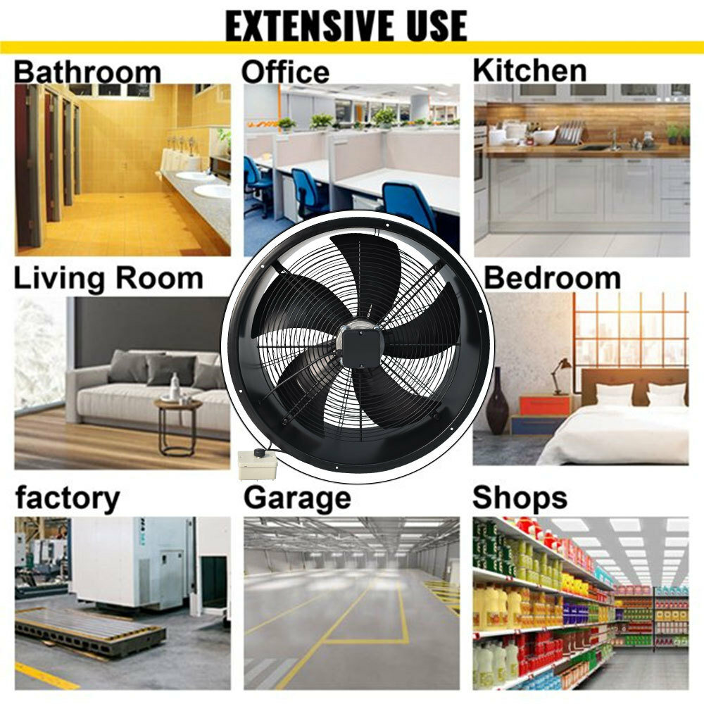 Large Industrial Ventilation Extractor Warehouse Workshop Gym Exhaust ...