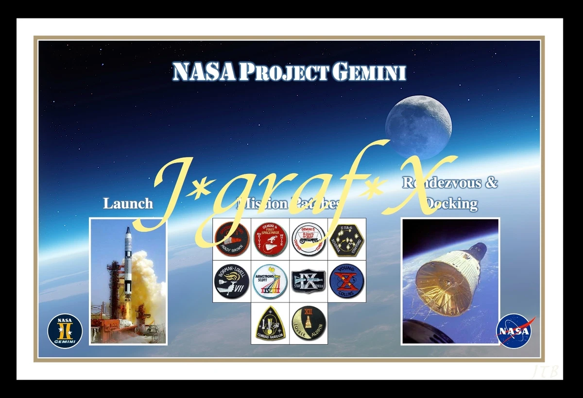Gemini Space Mission Docking