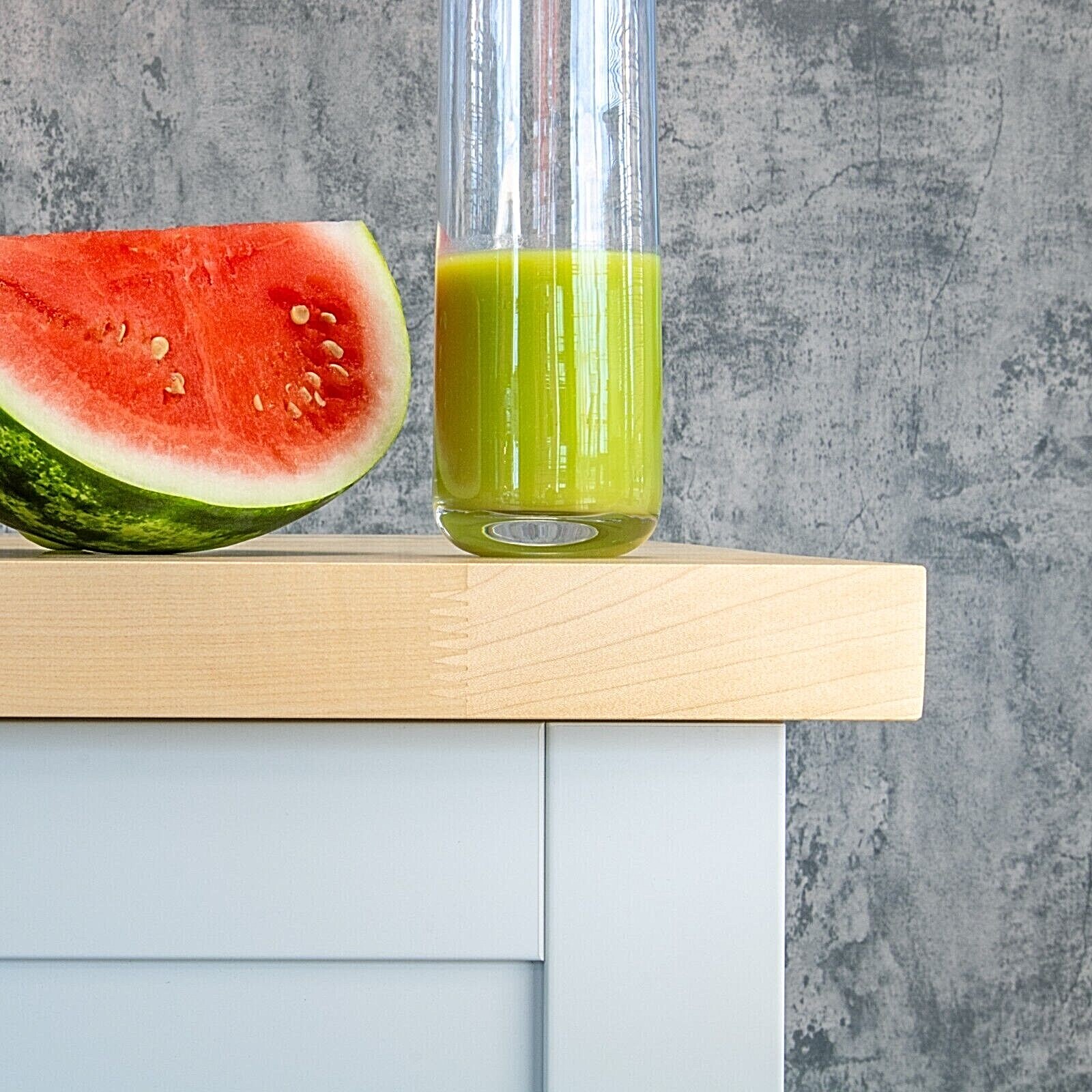 REAL WOOD SOLID MAPLE KITCHEN WORKTOP LIGHT TIMBER ALL SIZE ISLANDS ...