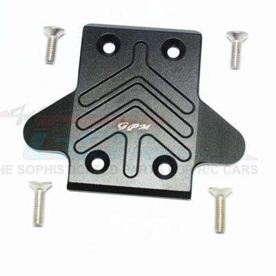 GPM Aluminum Rear Chassis Protection Plate Black : Kraton / Outcast ...