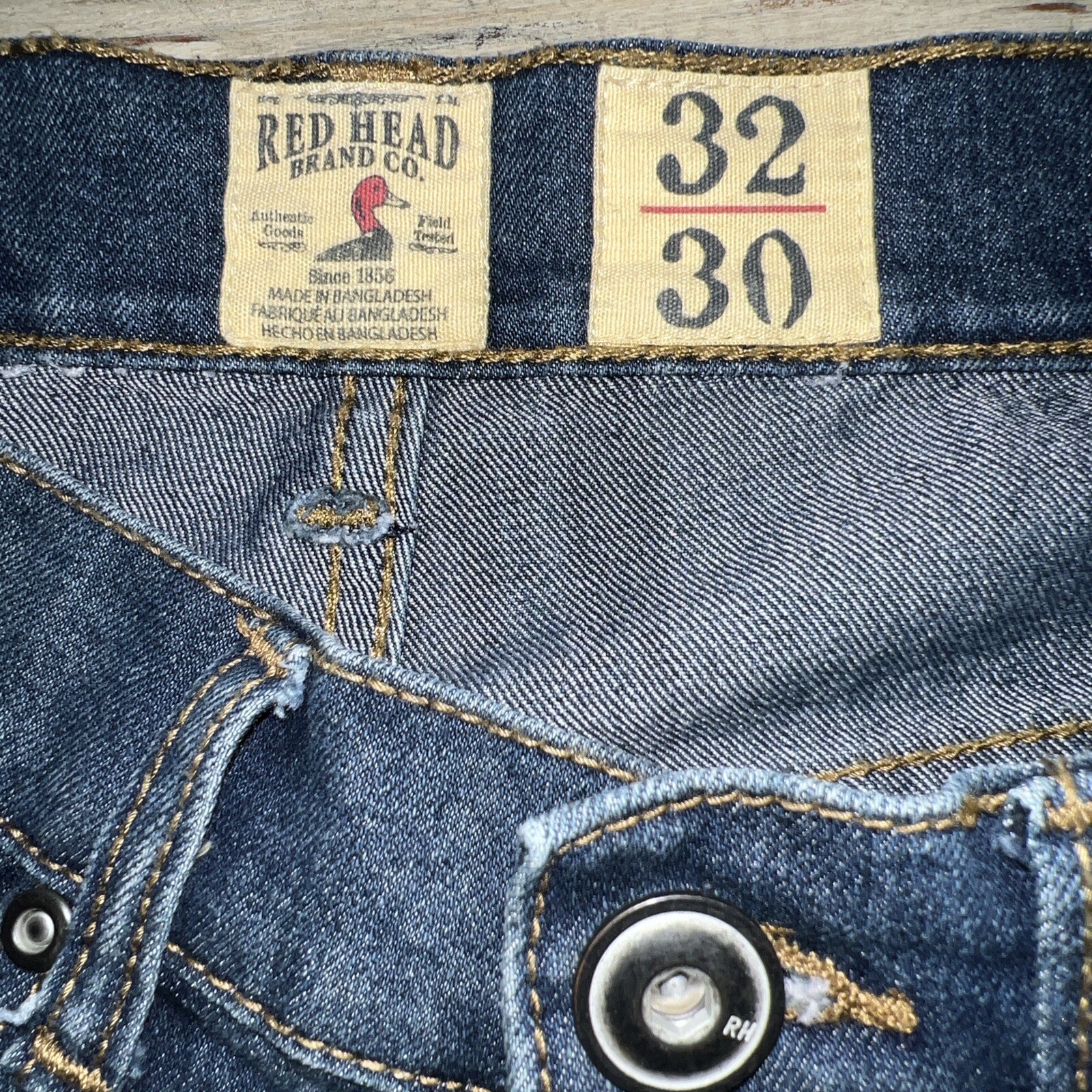 Red Head Brand Co Men’s Straight Leg Jeans Sz 32x30 Bass Pro Shops NWOT | eBay