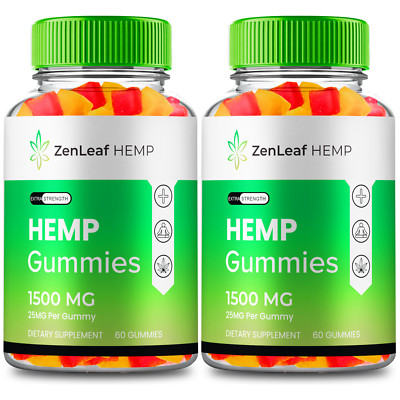 (2 Pack) Zenleaf Gummies, Zenleaf Health and Wellness Support (120 ...