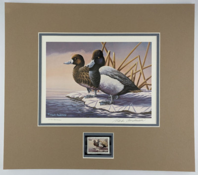 1993 S. Dakota Duck Waterfowl Restoration Signed Limited Print & Stamp ...