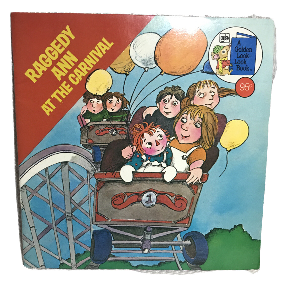 A GOLDEN LOOK-LOOK BOOK Raggedy Ann At The Carnival Paperback Book | eBay