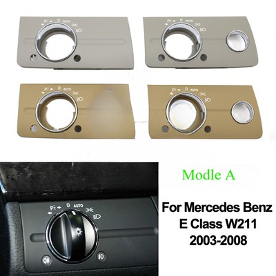 Dashboard Headlight Switch Cover Panel Trim for Mercedes W211 E Class ...
