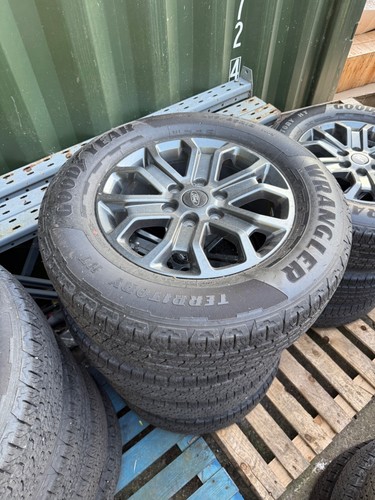 NEW Set of 4 Ford Ranger 18” Satin Grey Alloys & Goodyear Tyres | OEM ...