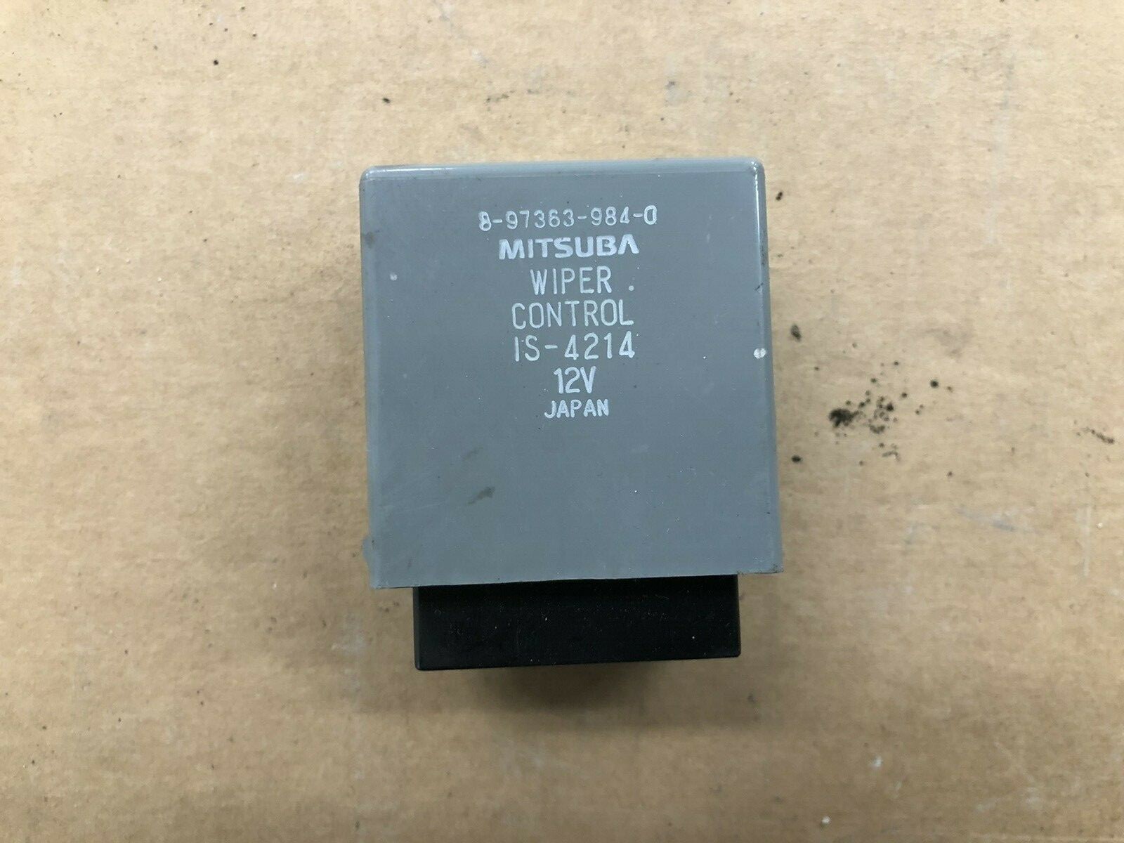 ISUZU MITSUBA WIPER CONTROL P/N 8-97363-984-0 TESTED GOOD RELAY | eBay
