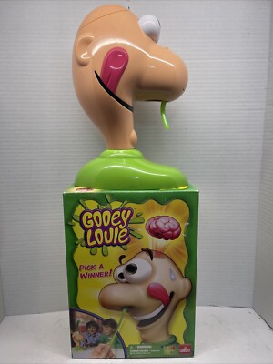 Gooey Louie Goliath Games 2012 Put Your Finger in his Nose & Pick A ...