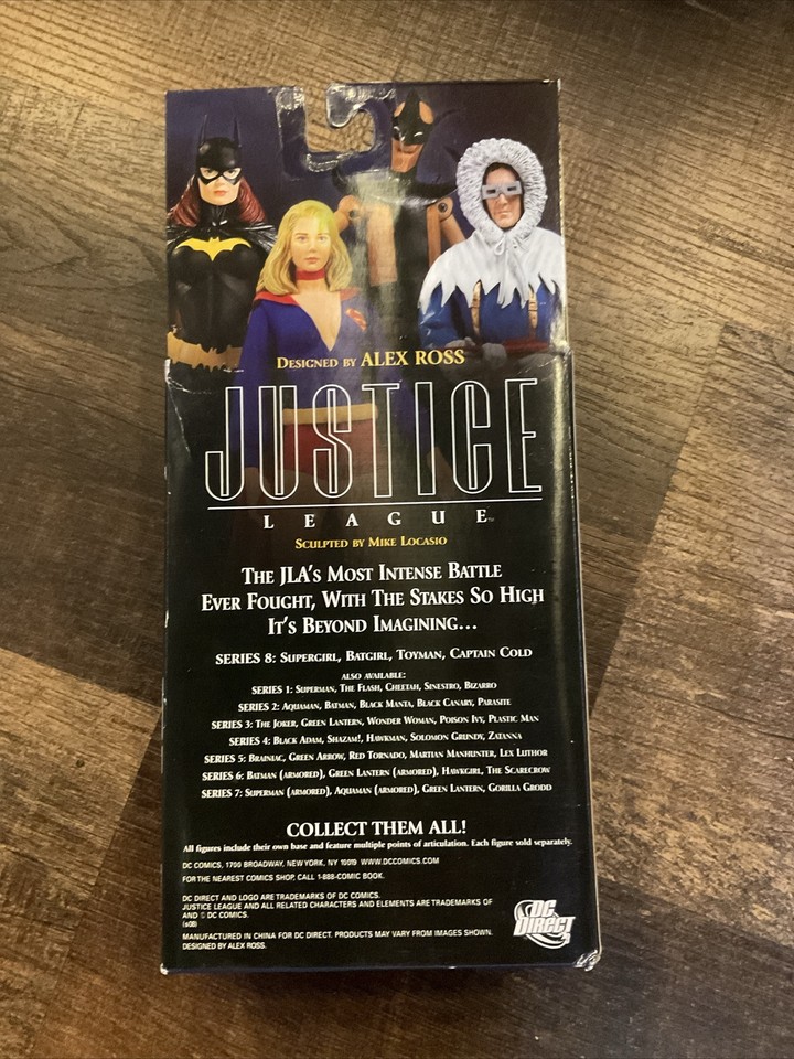DC Direct Alex Ross Justice League Series 8 Captain Cold Action Figure ...