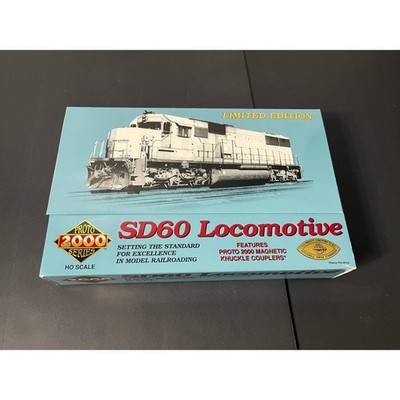 Proto 2000 Series SD60 HO Scale Locomotive Limited Edition Model Train ...