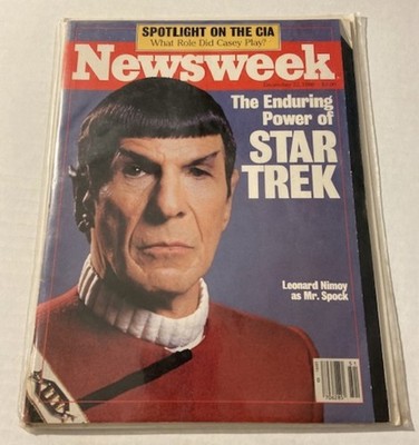 Newsweek Magazine December 22 1986 Mr Spock The Enduring Power of Star ...
