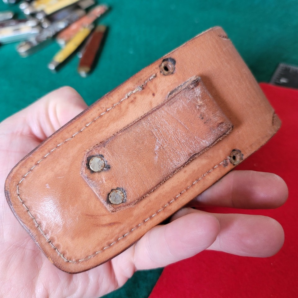 Custom Handmade Vintage Lou Cooper Lockback Folding Hunter Pocket Knife ...