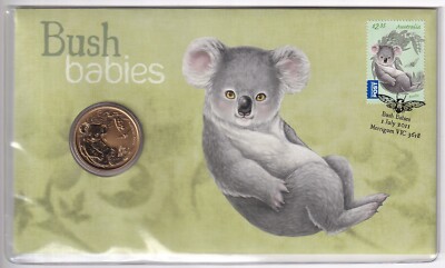 PNC COVER: 2011 $1 COIN AUSTRALIA BUSH BABIES KOALA, .. ,, | eBay Australia