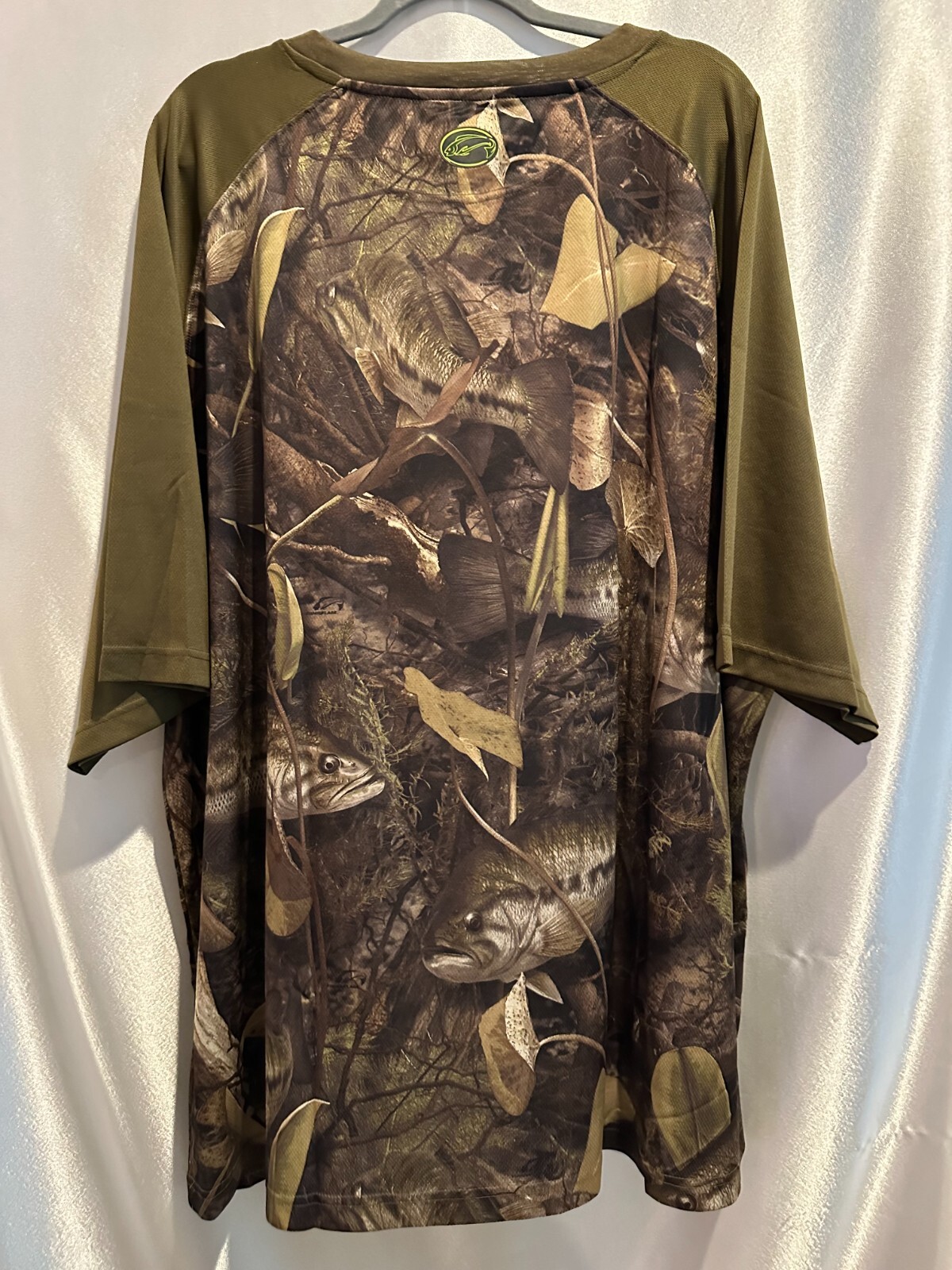 Men's Fishouflage 3XL Camo/Bass Perfor. Riptide Shirt – Moisture Wick ...