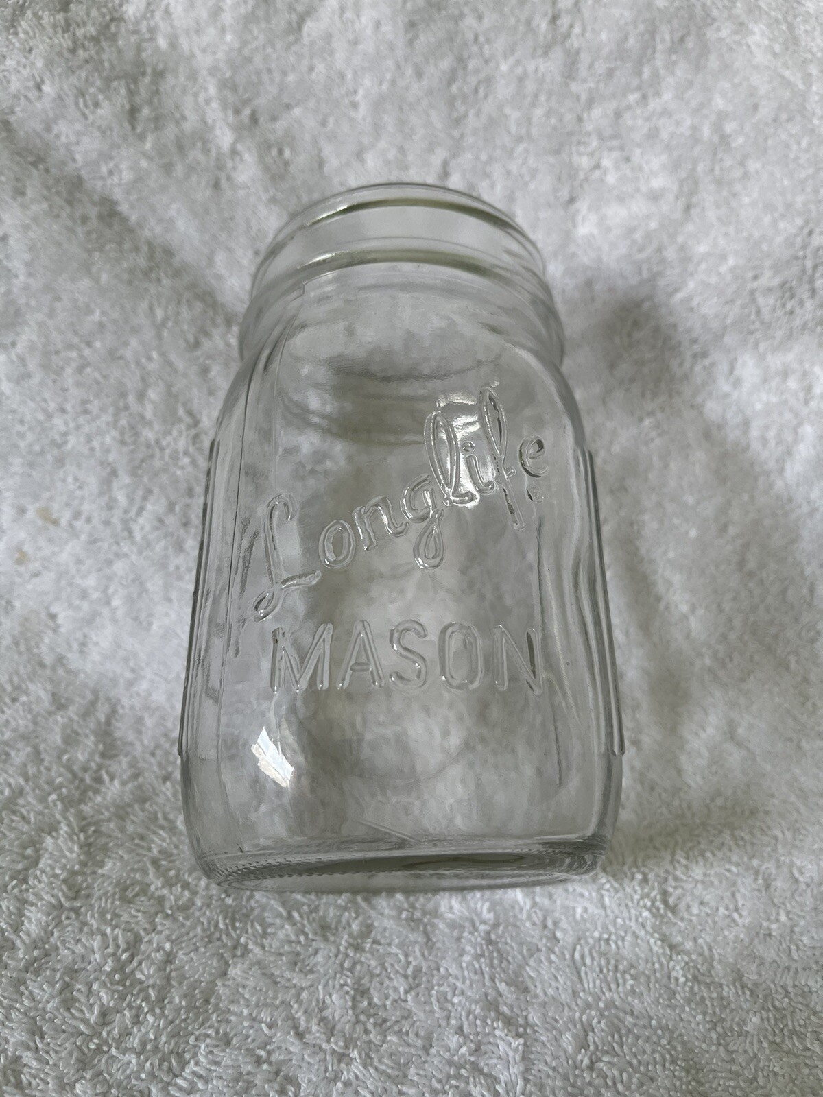 Vintage Longlife Mason Canning PINT Jar | eBay