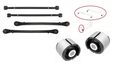 REAR TRAILING CONTROL ARMS + BUSHINGS FOR MINI ONE COOPER 2006-2013 R56 ...