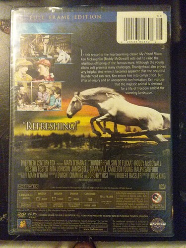 Thunderhead: Son of Flicka (DVD, 2005) 24543148258 | eBay