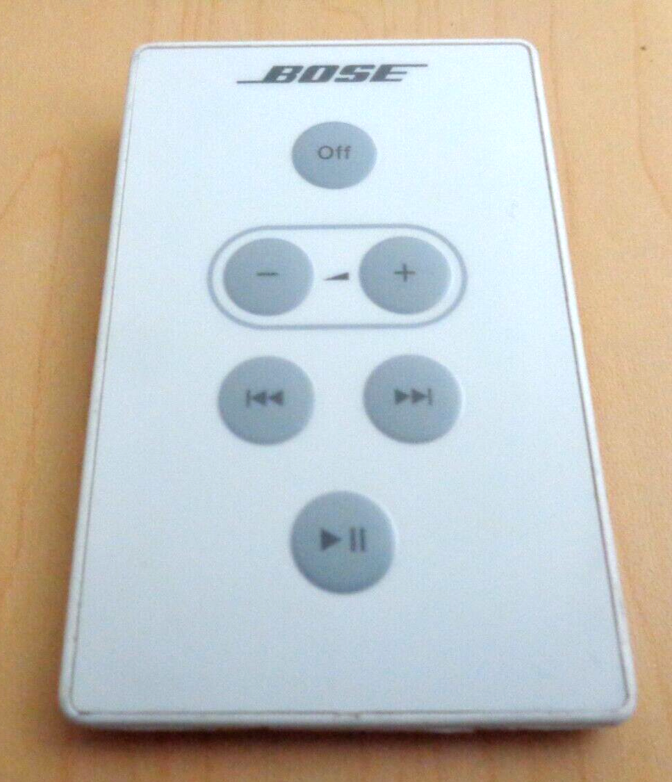 Bose SoundDock Series 1 White Digital Music System Genuine OEM Remote ...