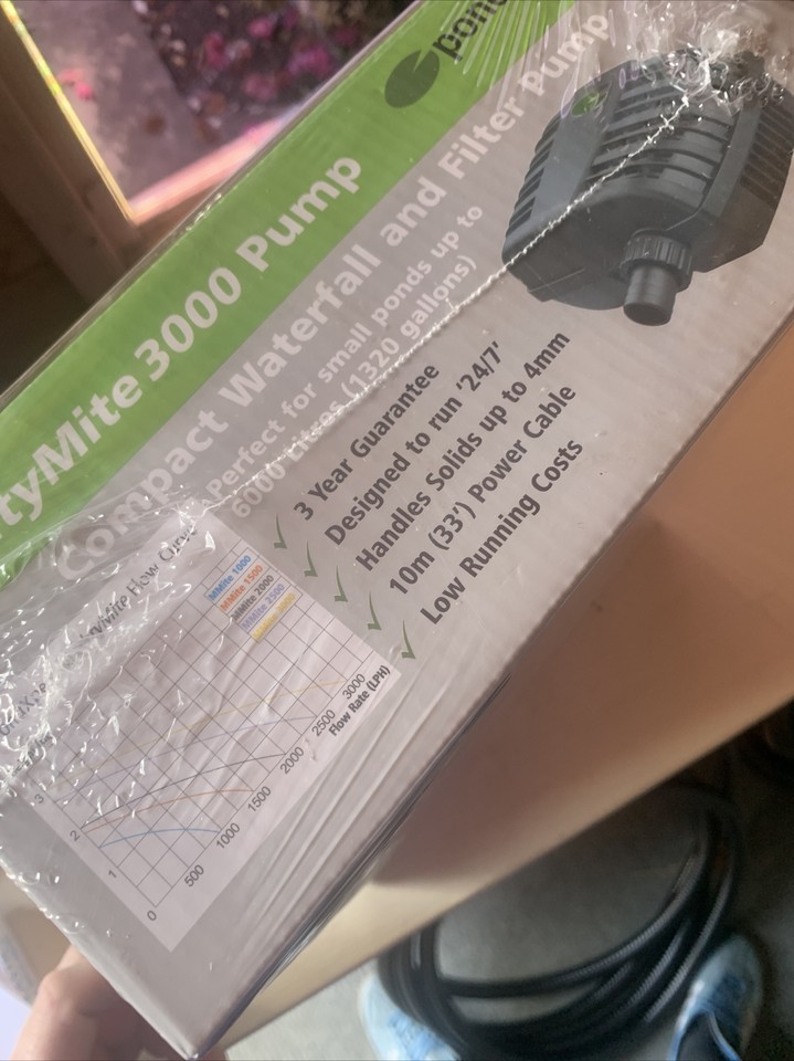 mightymite 3000 pond pump | eBay UK
