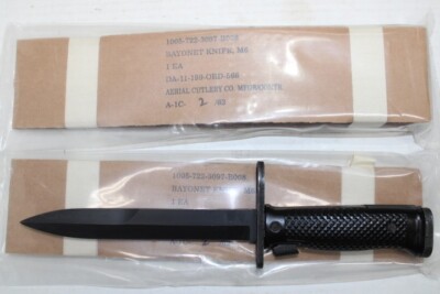 Original US USGI Issue Vietnam Era M6 Knife Rare AERIAL New Old Stock ...