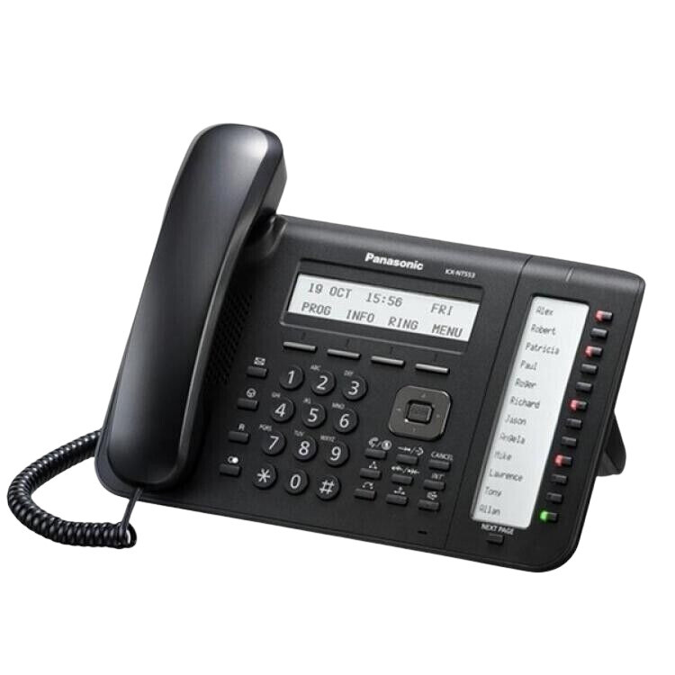 Panasonic KX-NT553 IP Desk Phone - Black for sale online | eBay UK