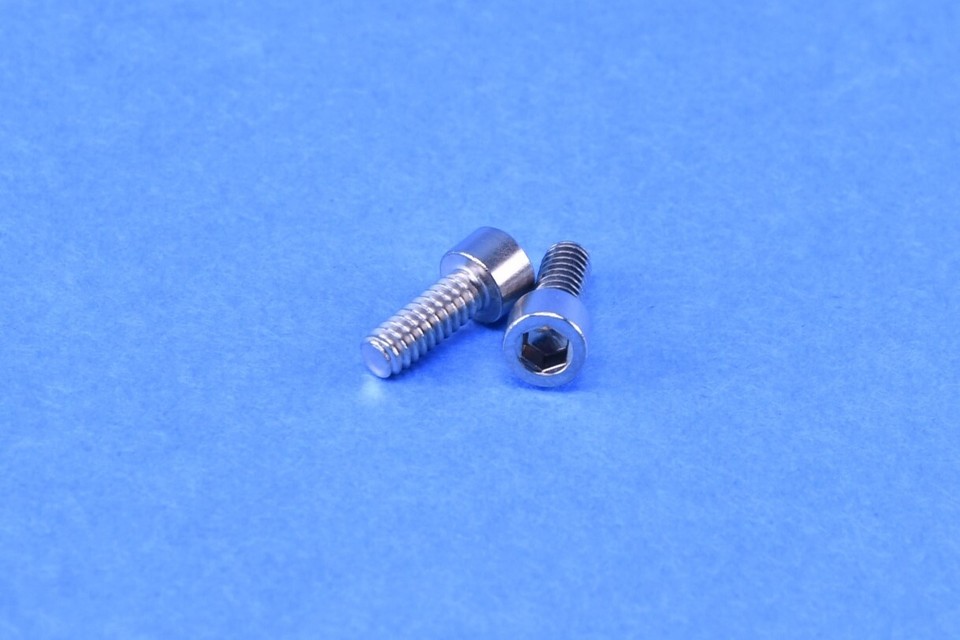 1500 Jacon Socket Hex Cap Head Screw Fastener SS #6-32 12.7mm x 3.4mm ...