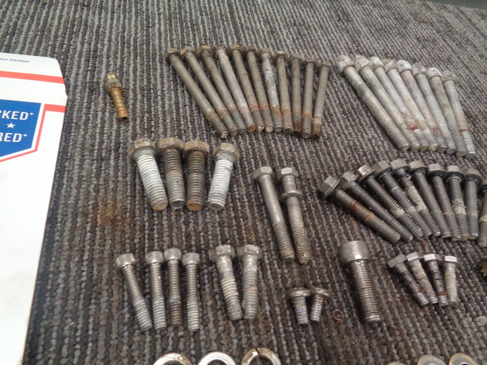 92 1992 WetJet Wet Jet 432 Jetski Jet Ski PWC Engine Hardware Bolts ...