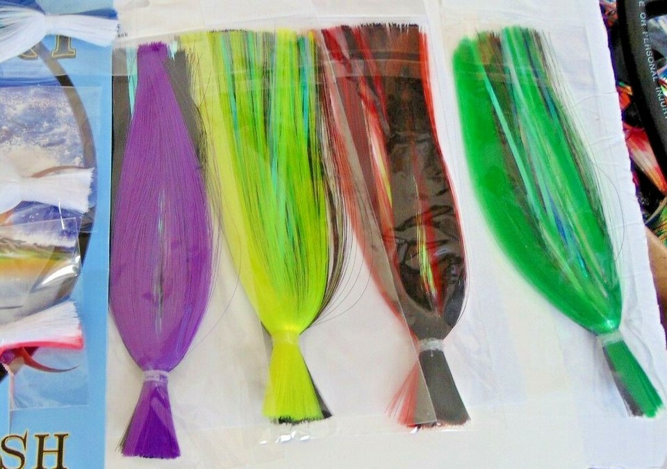 10 SEA WITCH CHROME FLASH BULLET HEAD RED EYES FISH TROLLING TACKLE ...