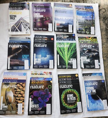 Nature Journal Magazine 2020 Issues Follow First Year of COVID-19 ...