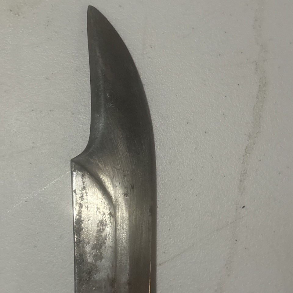 Vintage German Edge Mark Solingen # 469 Stag Bowie Fixed Blade Knife | eBay
