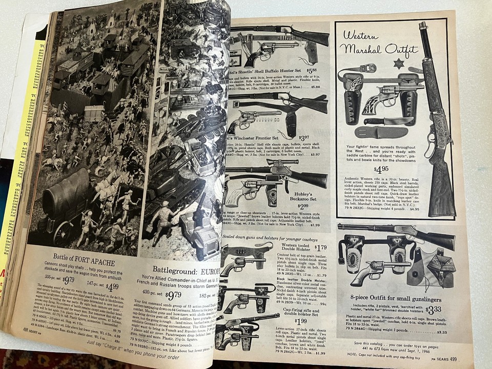 1966 Sears TOYS Catalog Vintage Original Toy Book Order by Sept 1, 1966 ...