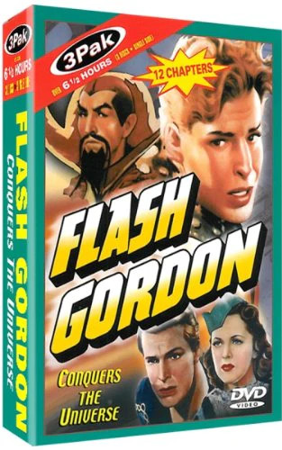 Flash Gordon Conquers the Universe - 3 DVD Set!, DVD NTSC, Black ...