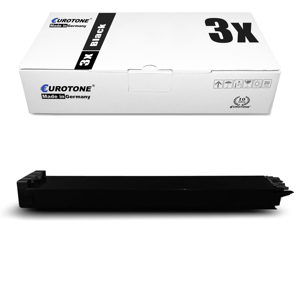 3x toner black for MX-36 GTBA Sharp MX-3110 MX-3115 MX-3140 approx ...