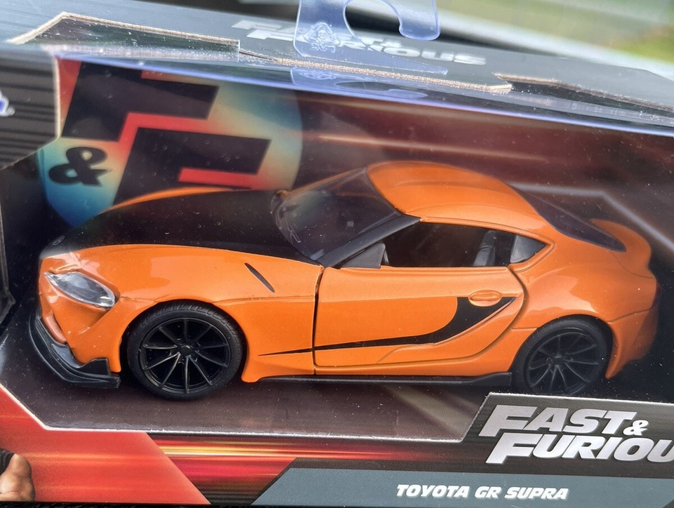 Fast & Furious F9 Toyota GR Supra Orange Diecast JADA TOYS 1:32 | eBay