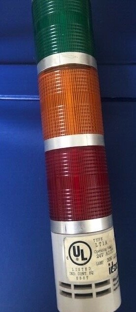 IDEC TYPE LT1A SIGNAL LIGHT TOWER RED, ORANGE, GREEN 24V AC/DC | eBay