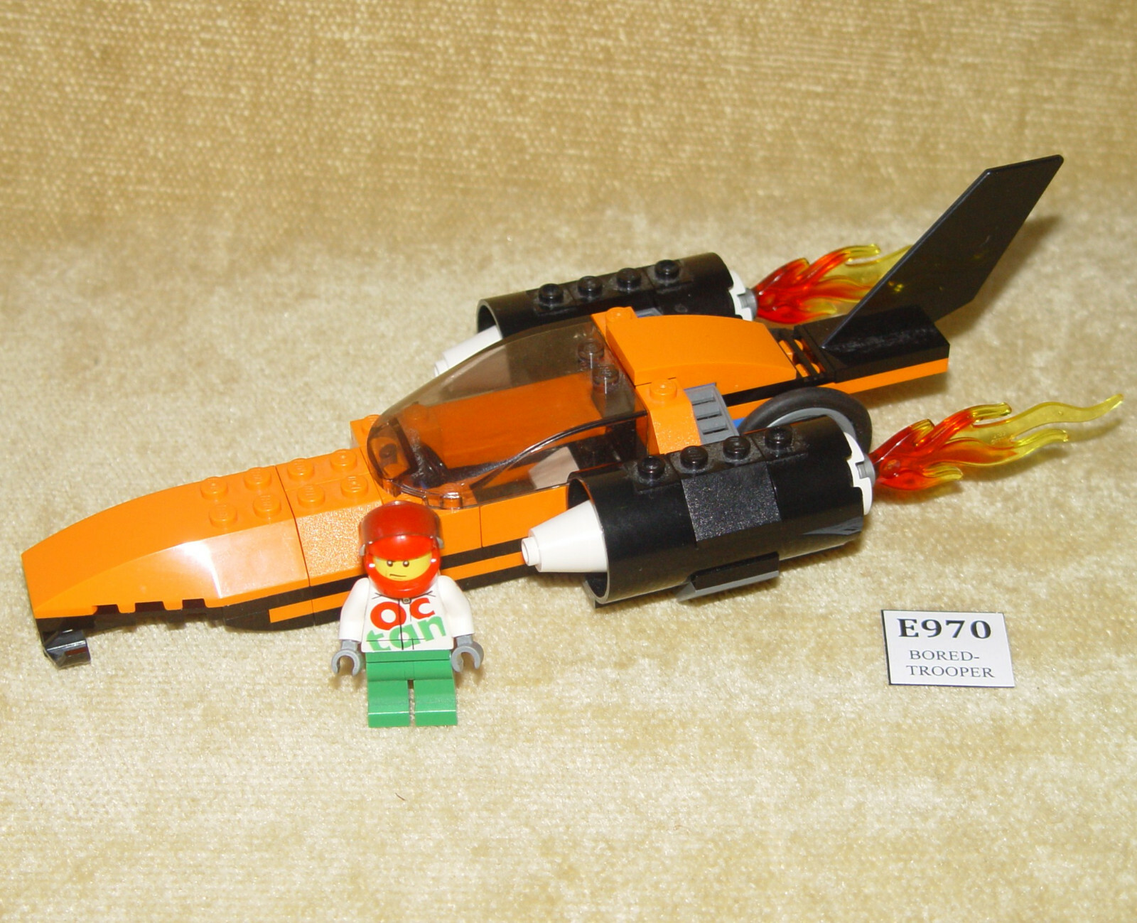 LEGO Sets: Town City: Race: 60178-1 Speed Record Car (2018) 100% w ...