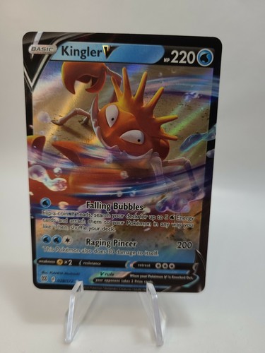 Kingler V 028/172 Brilliant Stars Pokemon Card | eBay Australia